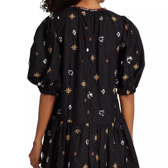 Sea New York | Dresses | Sea Maja Embroidered Bubble Minidress | Poshmark